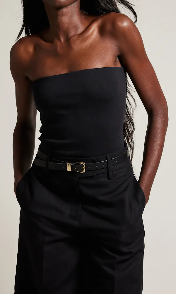 Svart Tube tettsittende topp | Dame | T-skjorter & Singlets - Topper ...